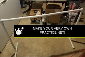 Make Your Very Own Practice Pickleball Net at Home: DIY Pickleball Net ...
